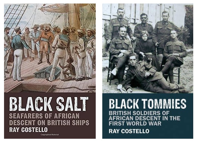 5. Covers of Black Salt and Black Tommies – Ray Costello | Historycal Roots